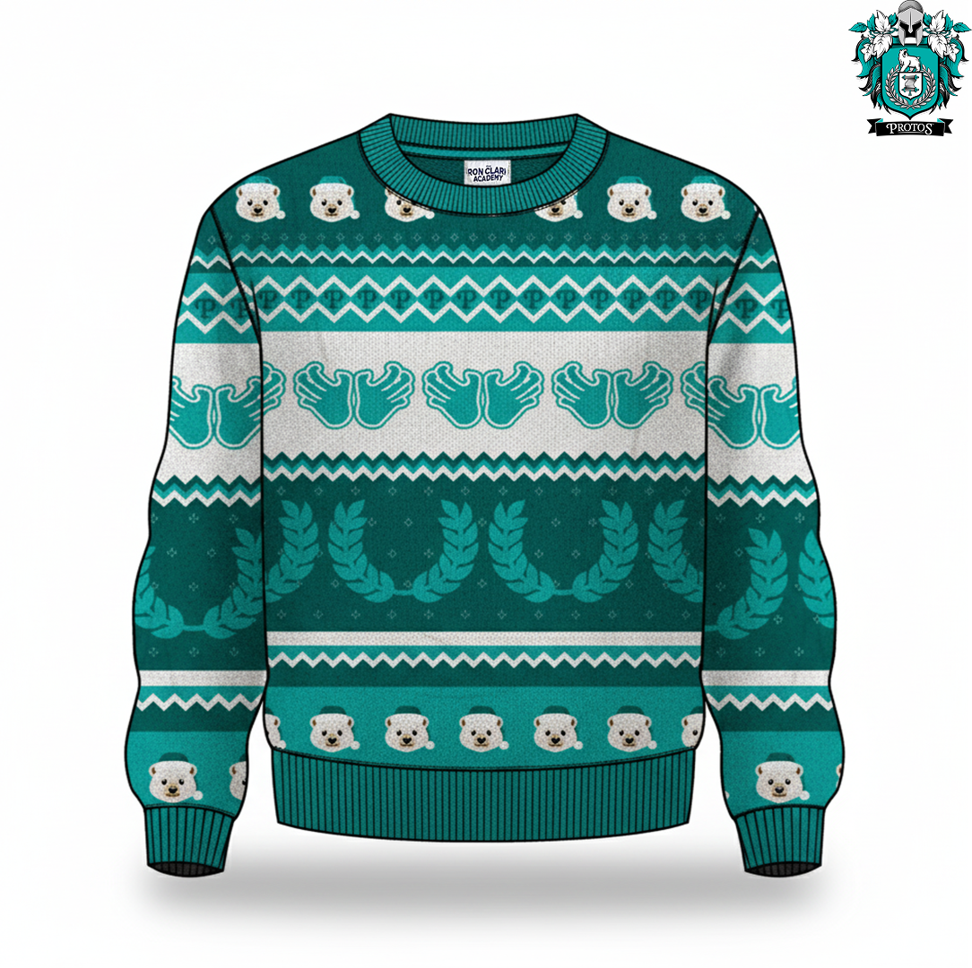 Protos House Holiday Knit Sweater – The Ron Clark Academy
