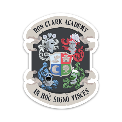 Large House Crest Sticker – The Ron Clark Academy