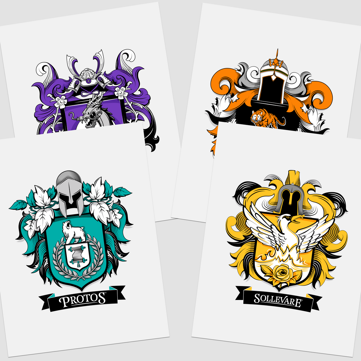 Sister House Crest Poster Bundle – The Ron Clark Academy