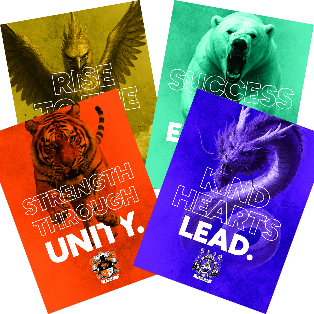 Sister Houses Virtue Poster Bundle – The Ron Clark Academy