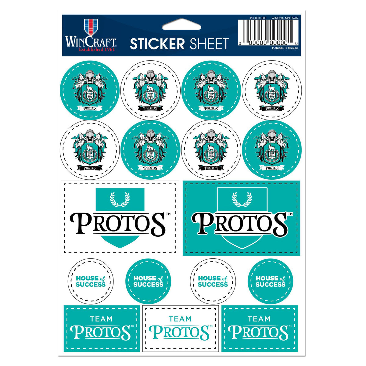 Protos House Sticker Sheet – The Ron Clark Academy