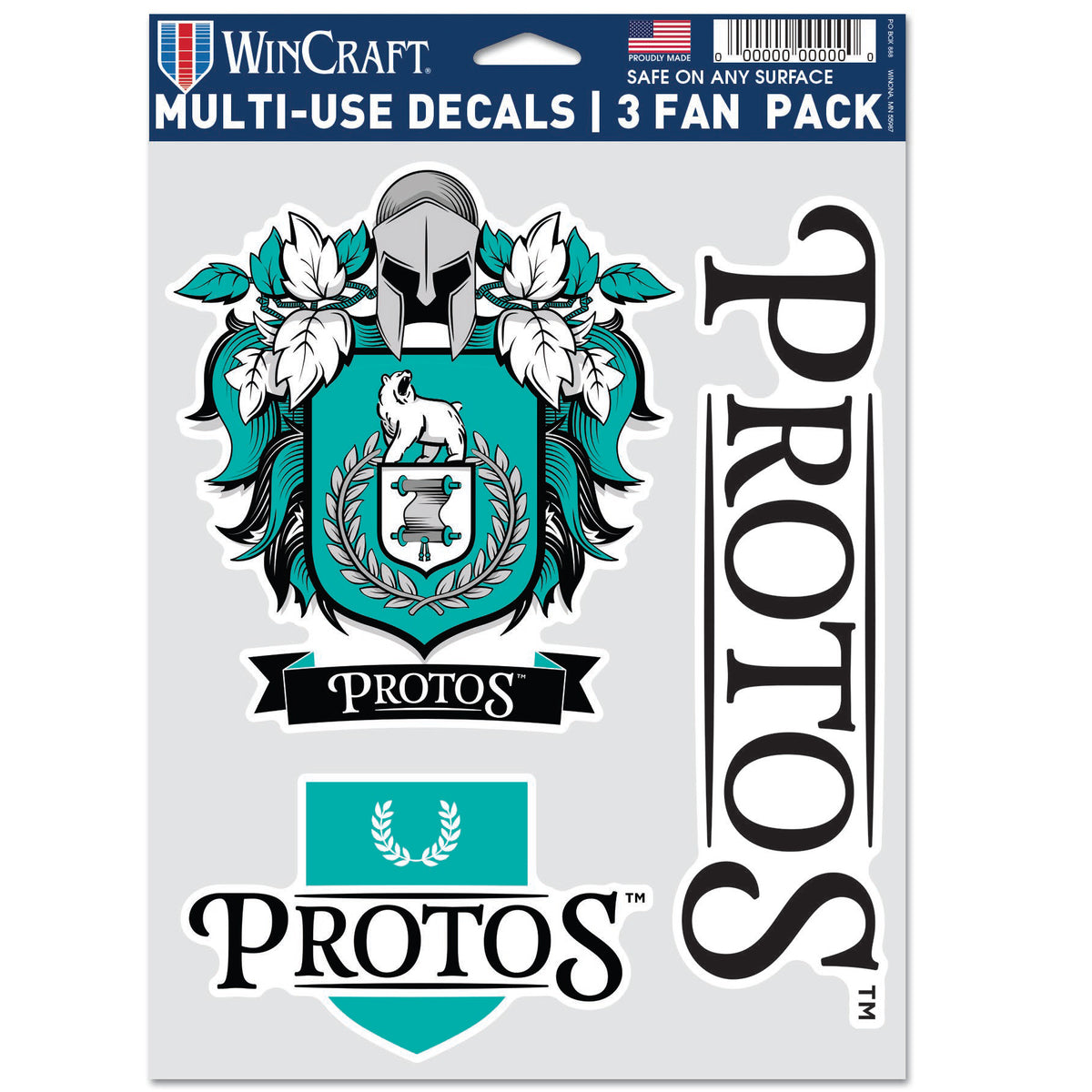Protos House 3-Pack Multi-Use Decal Sheet – The Ron Clark Academy