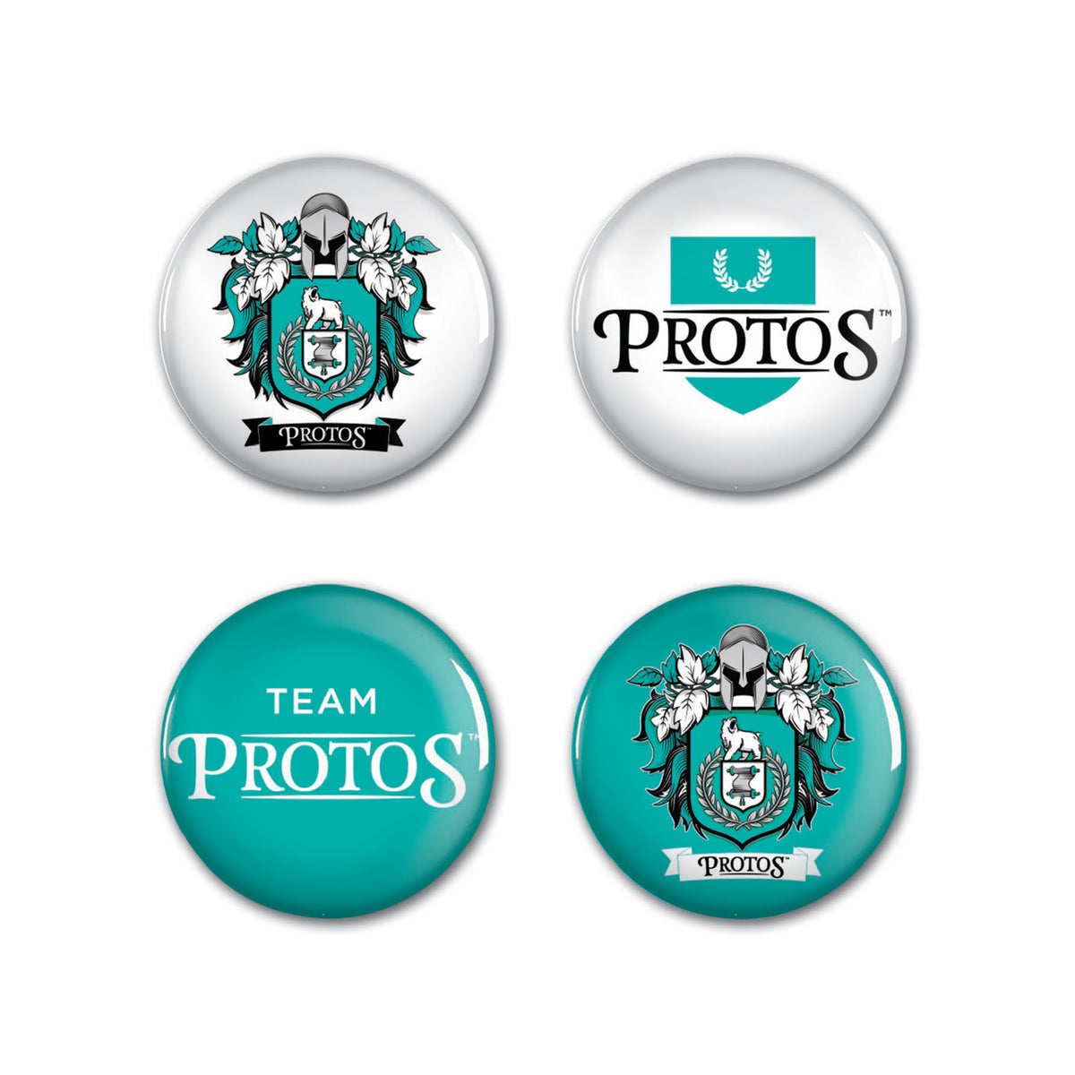 Protos House Buttons 4-Pack – The Ron Clark Academy