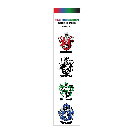 4-Houses Sticker Pack (3 sheets) – The Ron Clark Academy