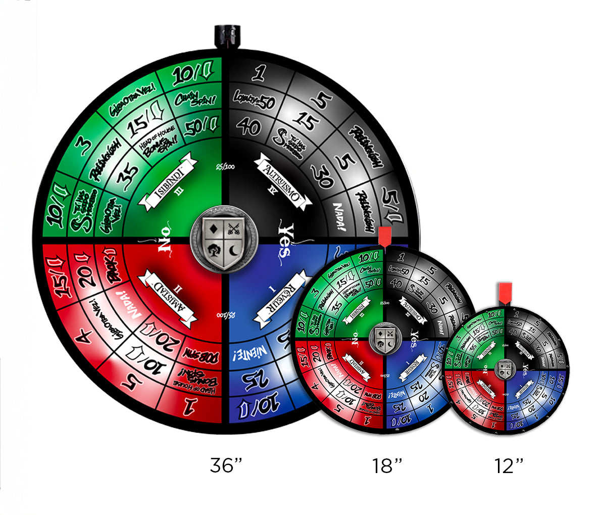 House Wheel (12", 18" 36") – The Ron Clark Academy