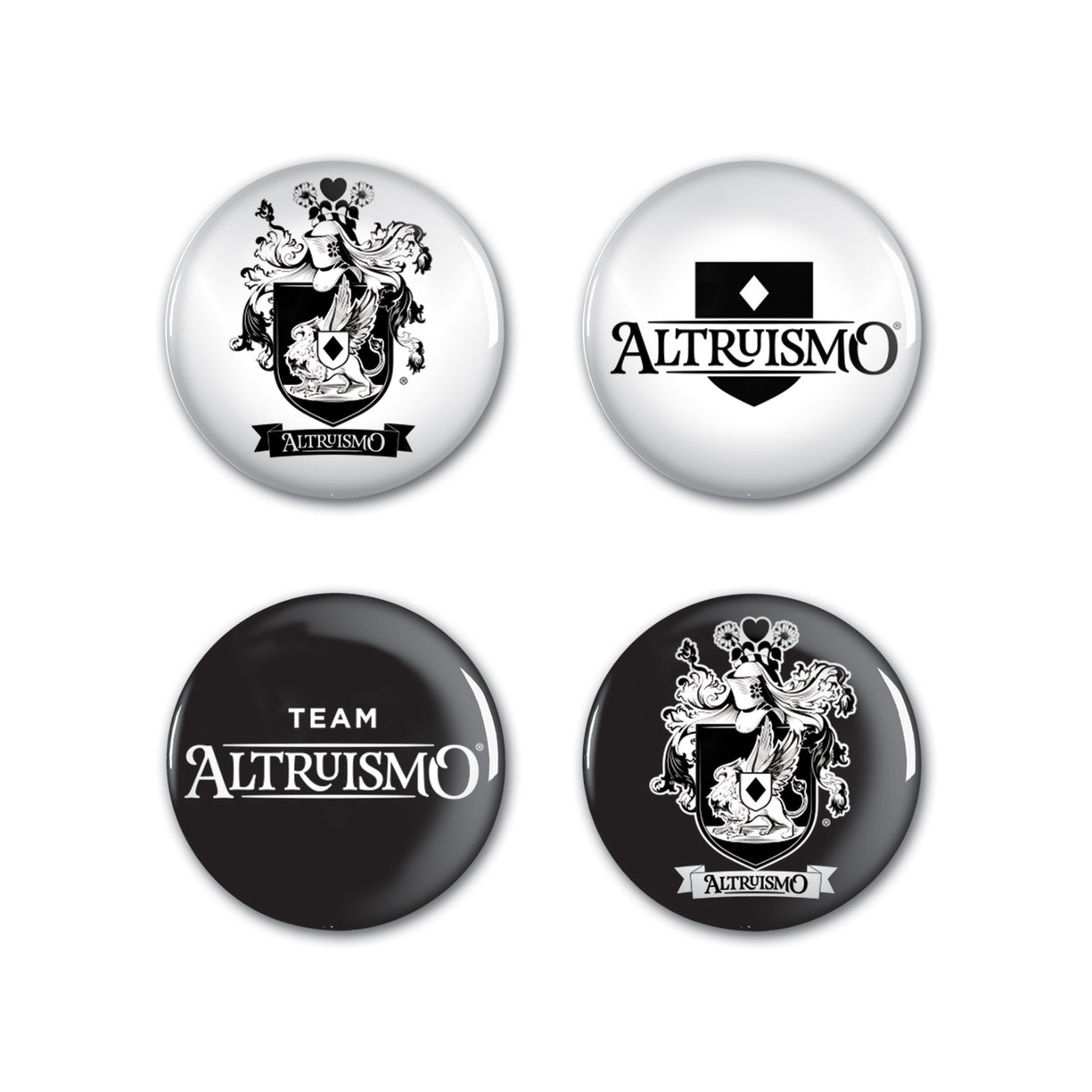 Altruismo House Buttons 4-Pack – The Ron Clark Academy