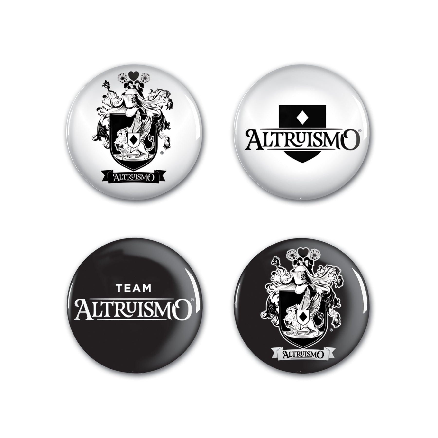 Altruismo House Buttons 4-Pack – The Ron Clark Academy