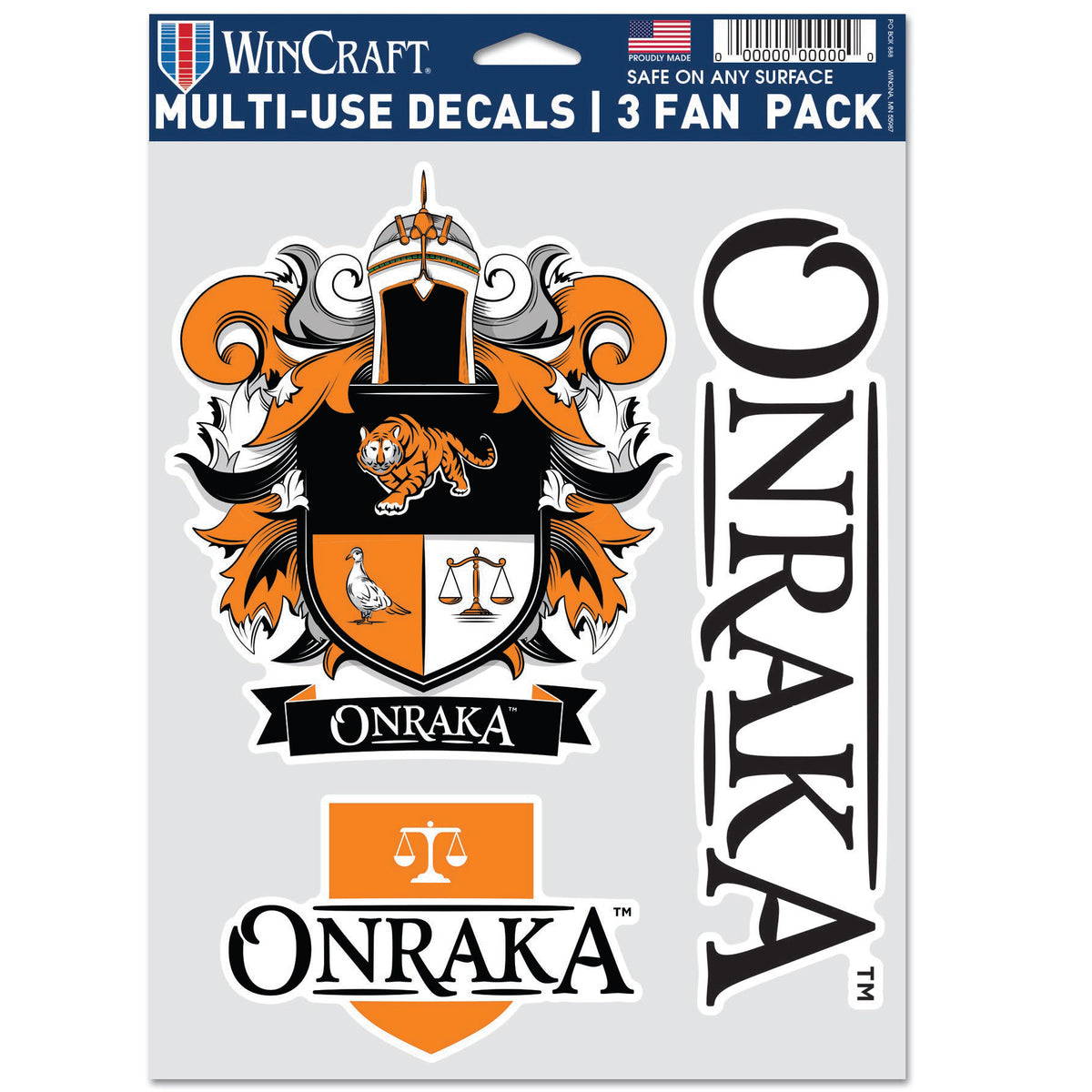 Onraka House 3-Pack Multi-Use Decal Sheet – The Ron Clark Academy