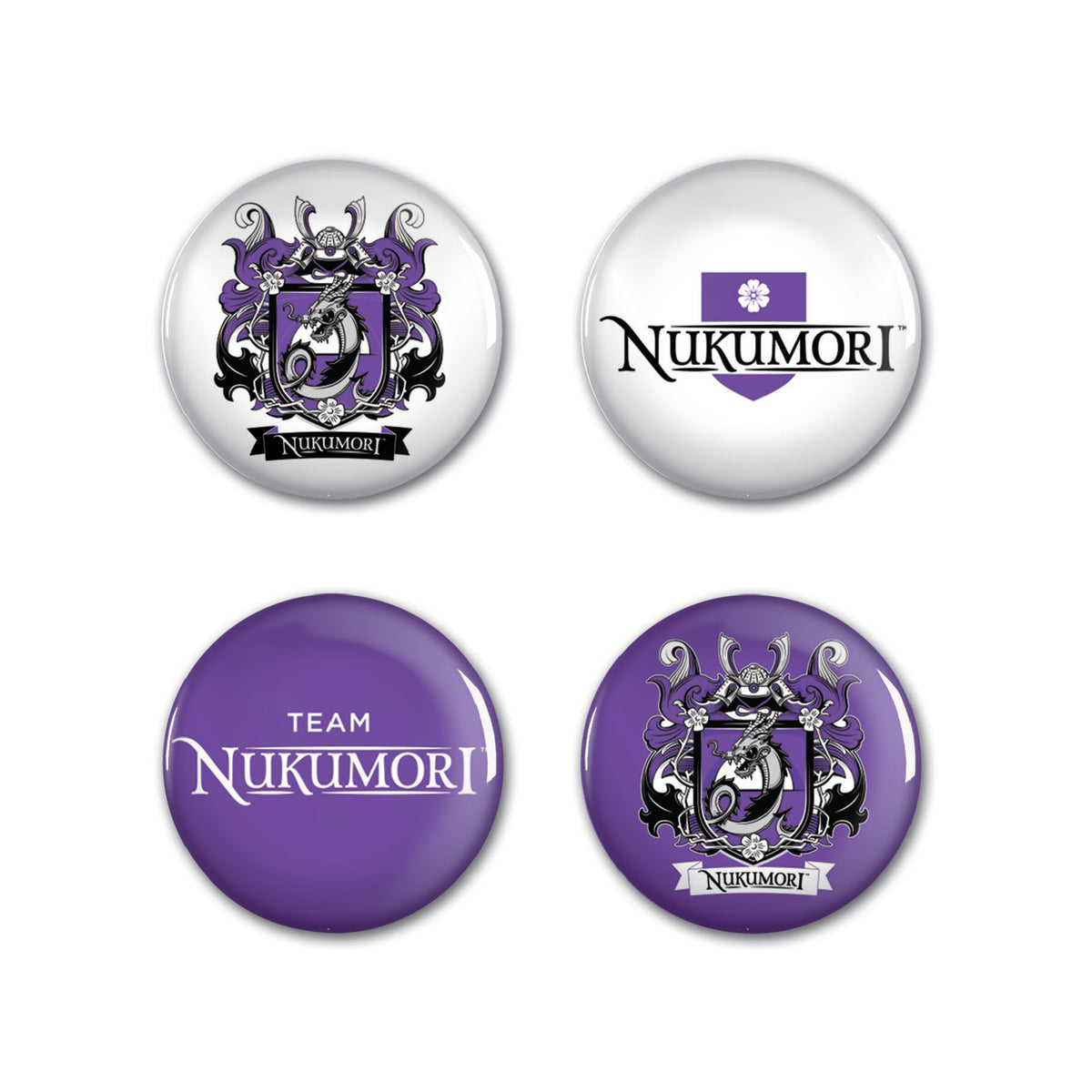 Nukumori House Buttons 4-Pack – The Ron Clark Academy