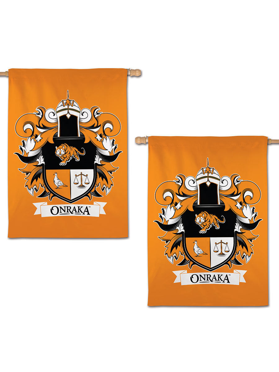 Onraka Vertical House Crest Flag – The Ron Clark Academy